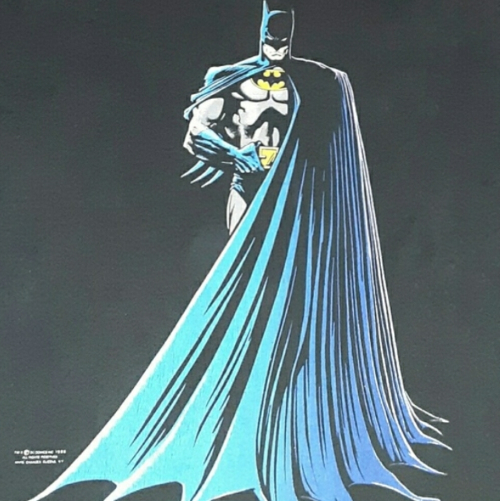 1988 Batman Vintage Comic Book Shirt 80s Dc Comics - Gem